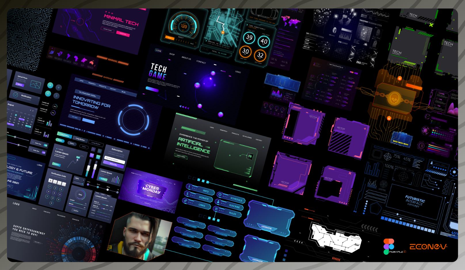 Moonvy 月维，设计素材周刊 092期 - UIED用户体验学习平台